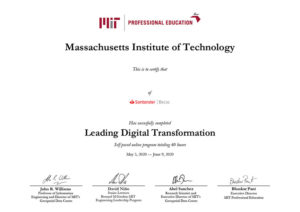 Certificates of Completion | MIT Professional Education