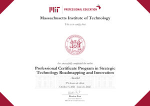 Certificates of Completion | MIT Professional Education